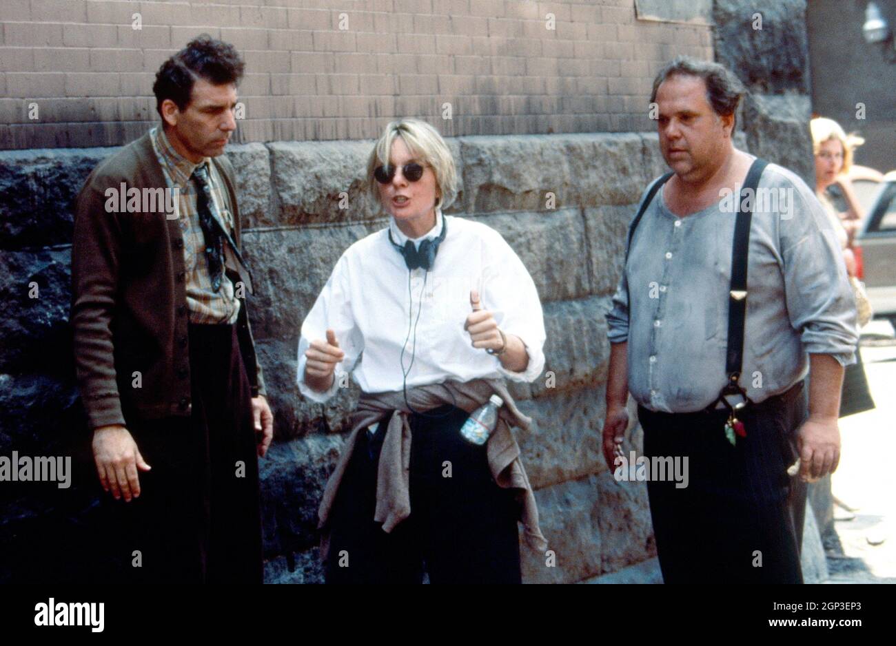 UNSTRUNG HEROES, from left: Michael Richards, director Diane Keaton ...