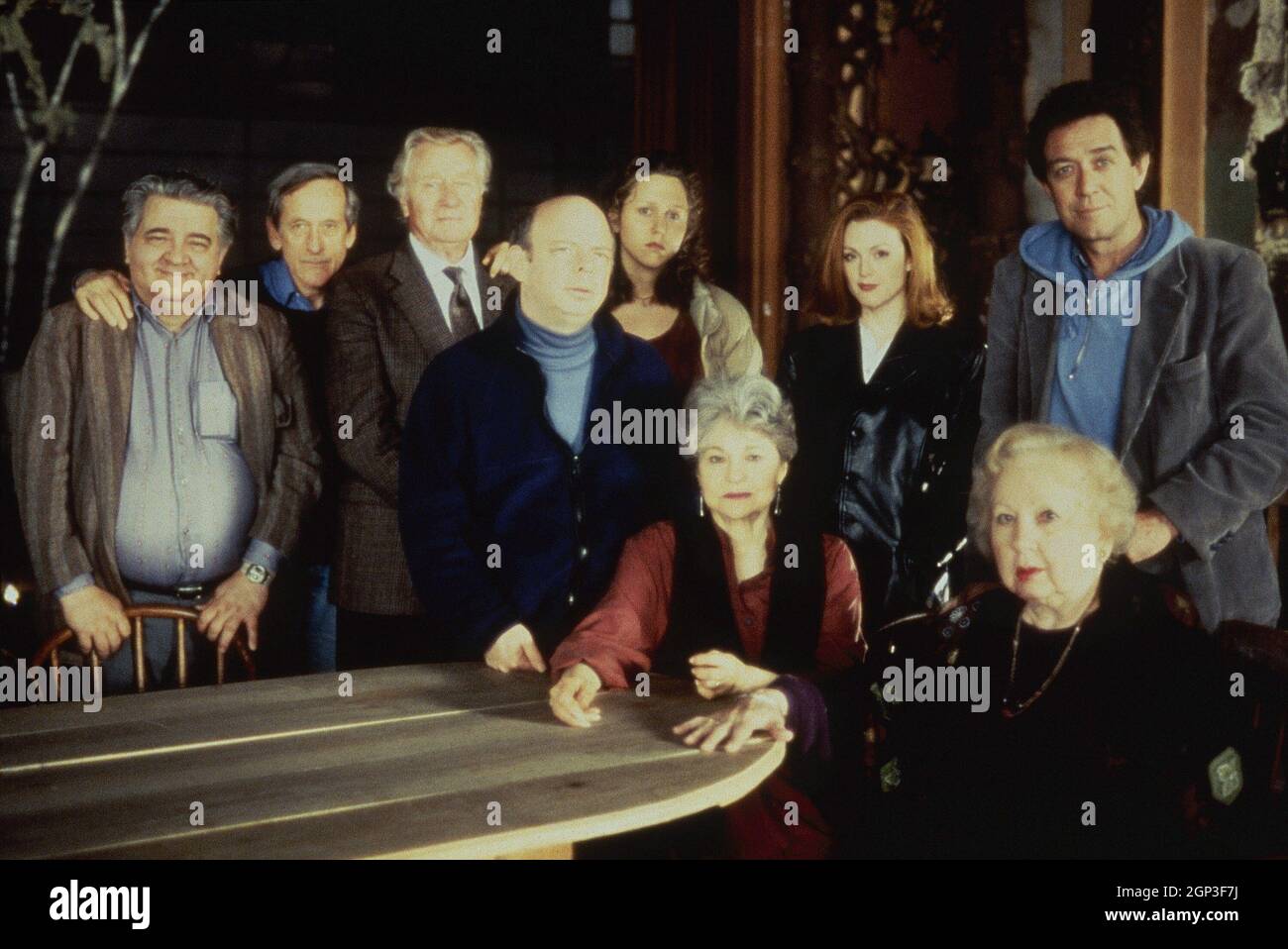 VANYA ON 42ND STREET, from left: Jerry Mayer, Andre Gregory, George Gaynes, Wallace Shawn ...