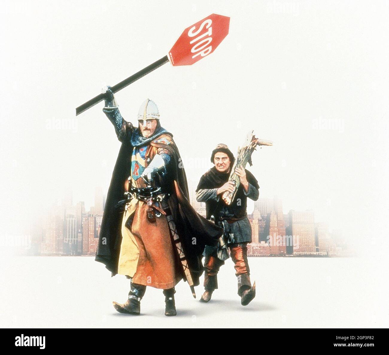 THE VISITORS, (aka LES VISITEURS), key art, from left: Jean Reno ...