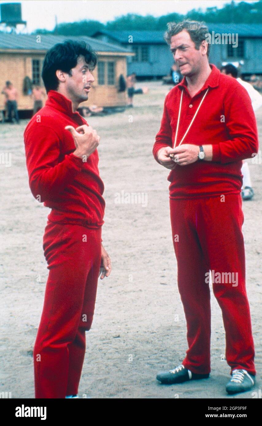 VICTORY, from left: Sylvester Stallone, Michael Caine, 1981. ph ...