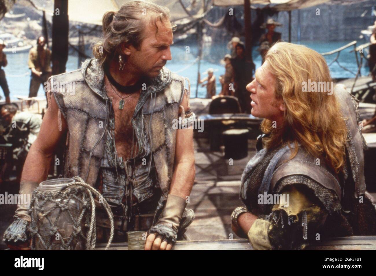 WATERWORLD, from left: Kevin Costner, Gerald Murphy, 1995. ph ...