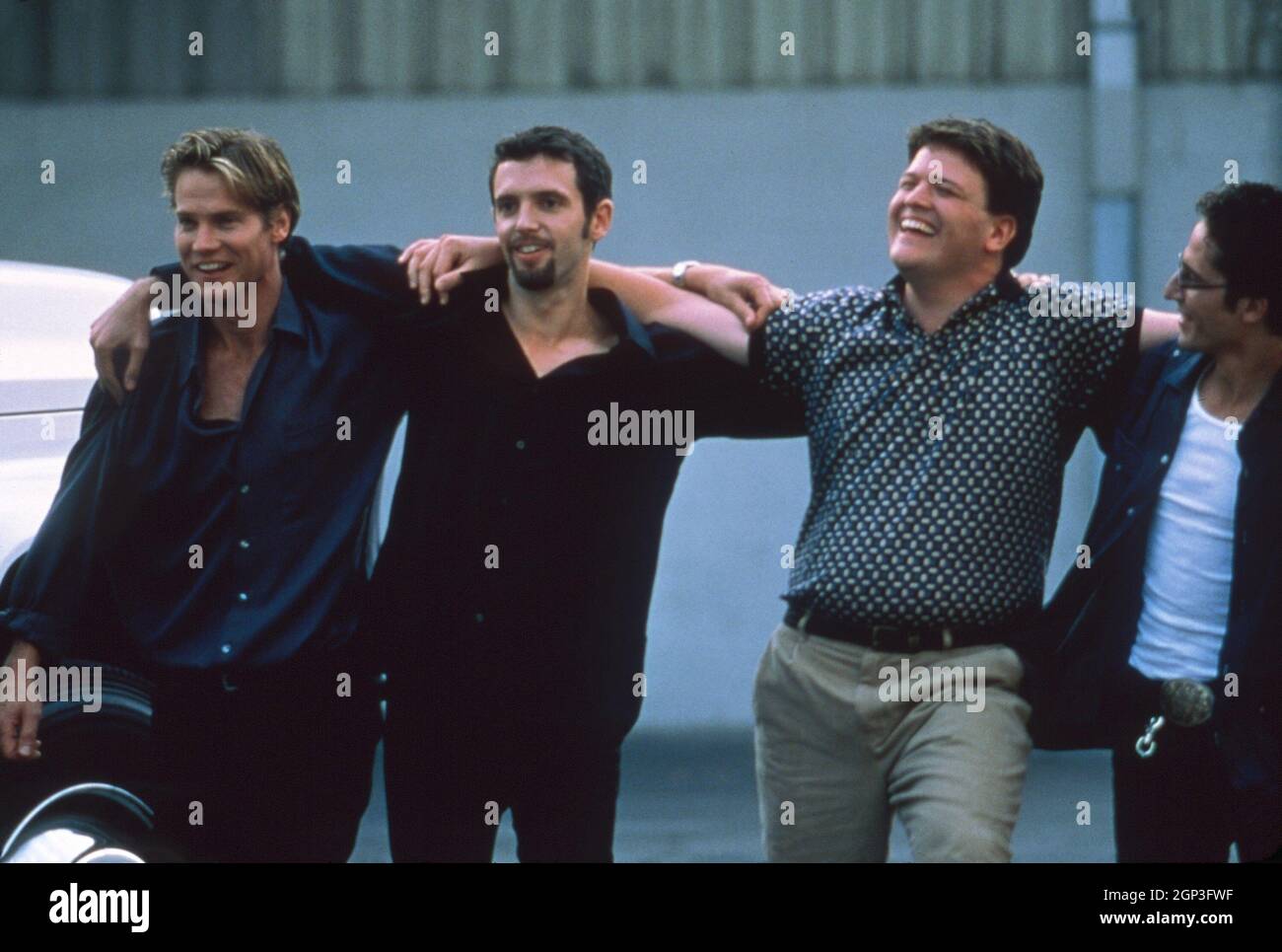 WHIPPED, from left: Brian Van Holt, Jonathan Abrahams, Judah Domke ...