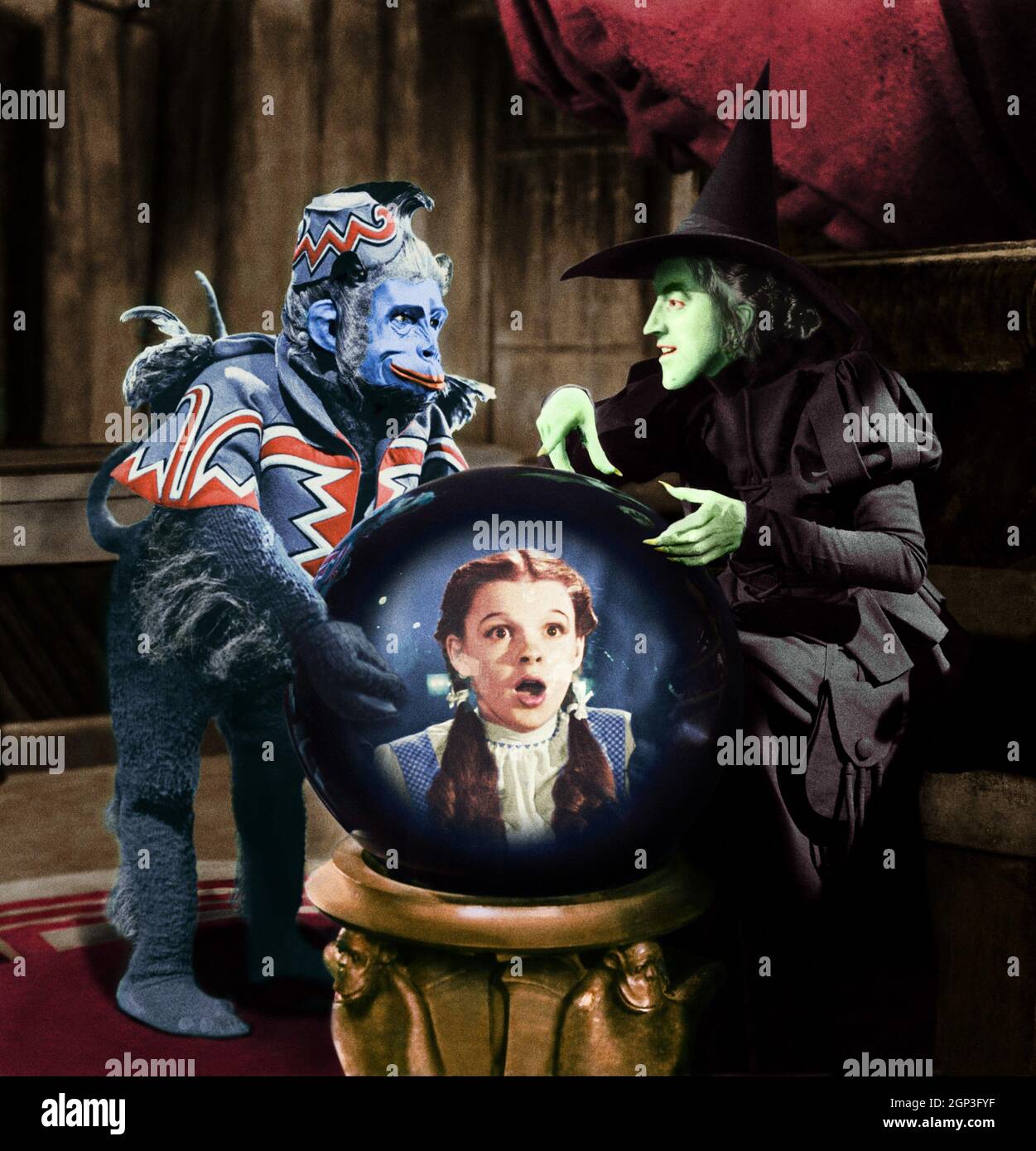 THE WIZARD OF OZ, Pat Walshe, Judy Garland, Margaret Hamilton, 1939 ...