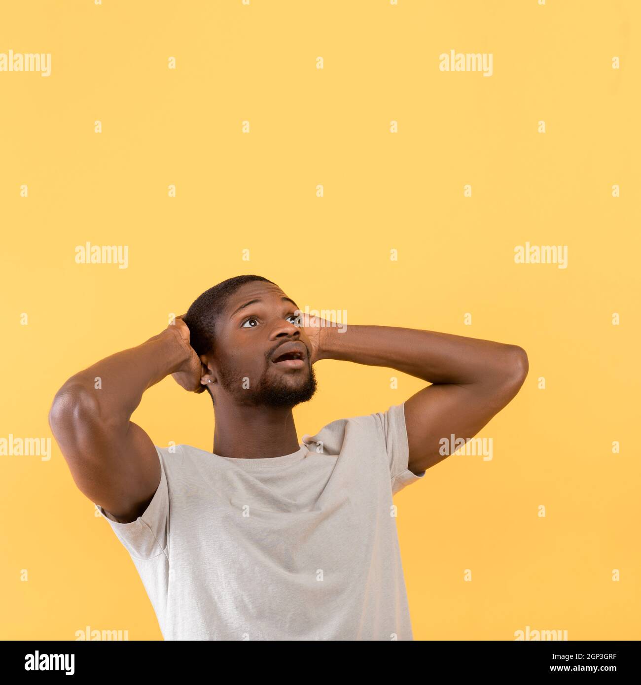 Shocking offer emotional black hi-res stock photography and images - Alamy