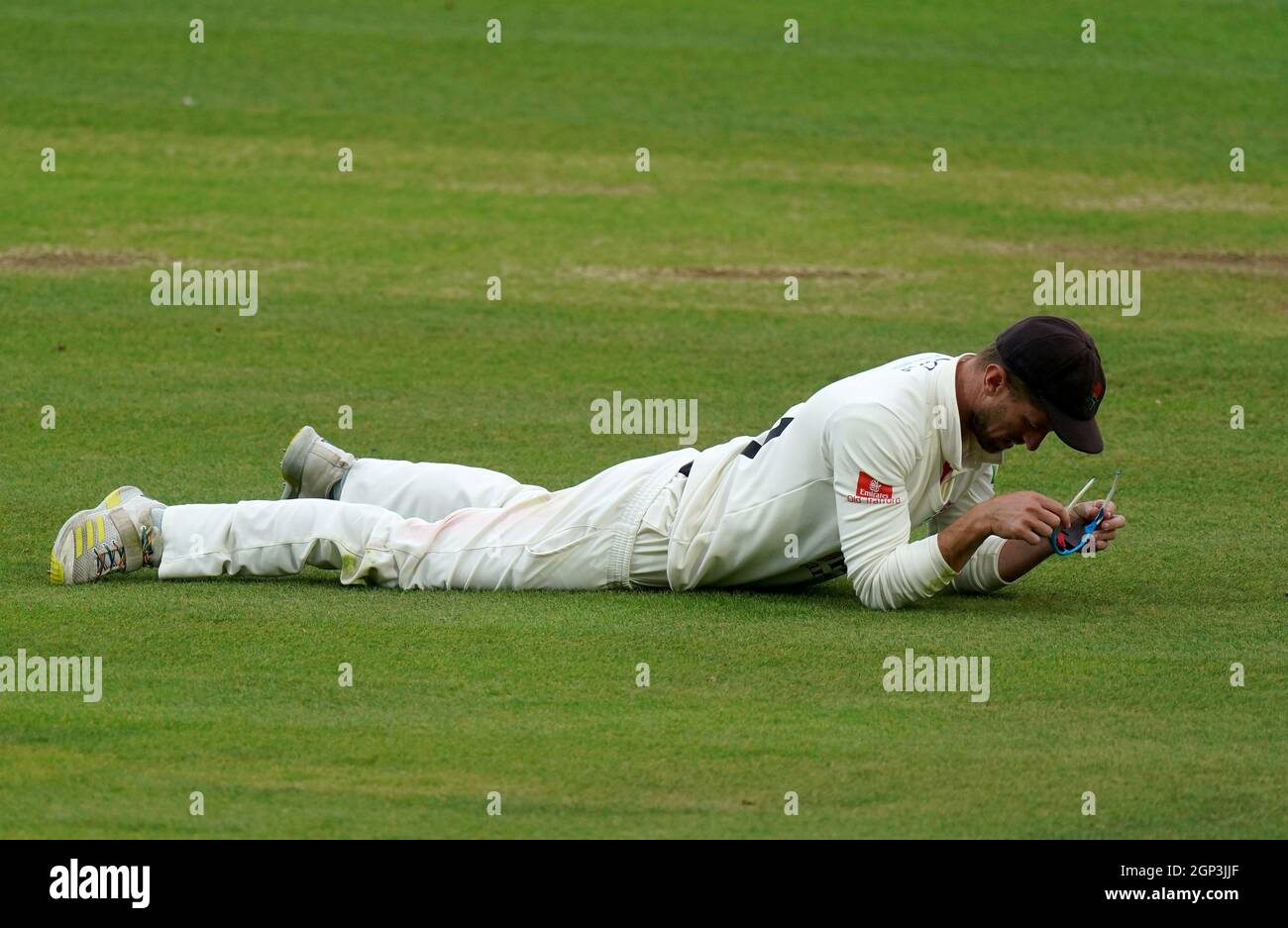 Lancashire’s Dane Vilas during day one of the Bob Willis Trophy Final ...