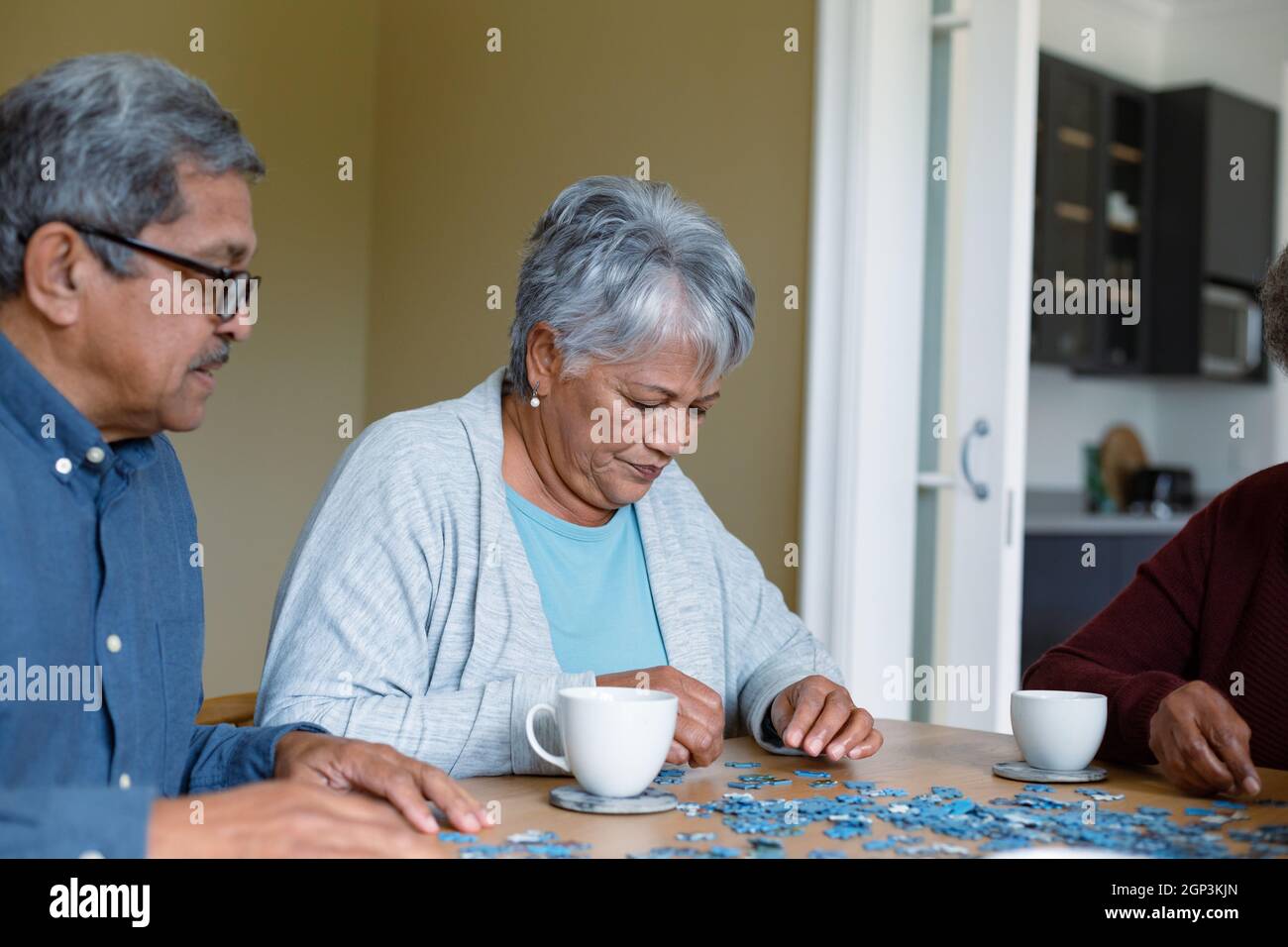 Diverse puzzles hi-res stock photography and images - Alamy