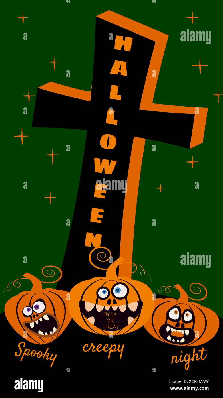 Merry cemetery Stock Vector Images - Alamy