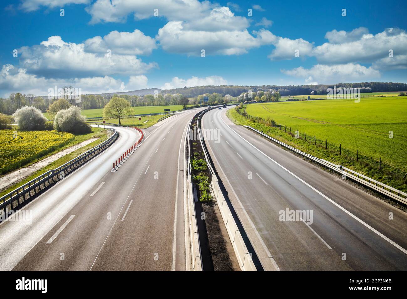 Germany autobahn straight hi-res stock photography and images - Alamy