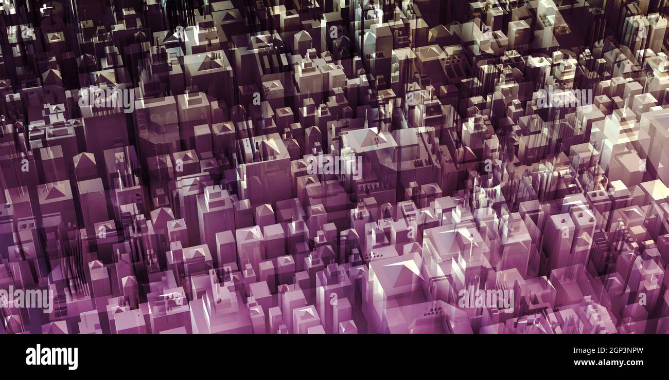 Smart Cities and Living in the Future Creative Concept Stock Photo - Alamy