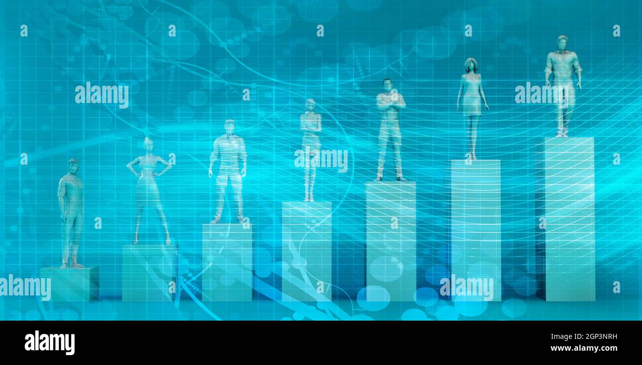 Futuristic Art Abstract with Digital Technology Theme Stock Photo - Alamy