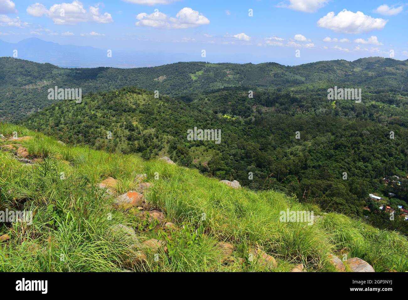 Sirumalai Peak, Vellimalai Sivan Temple Stock Photo - Alamy
