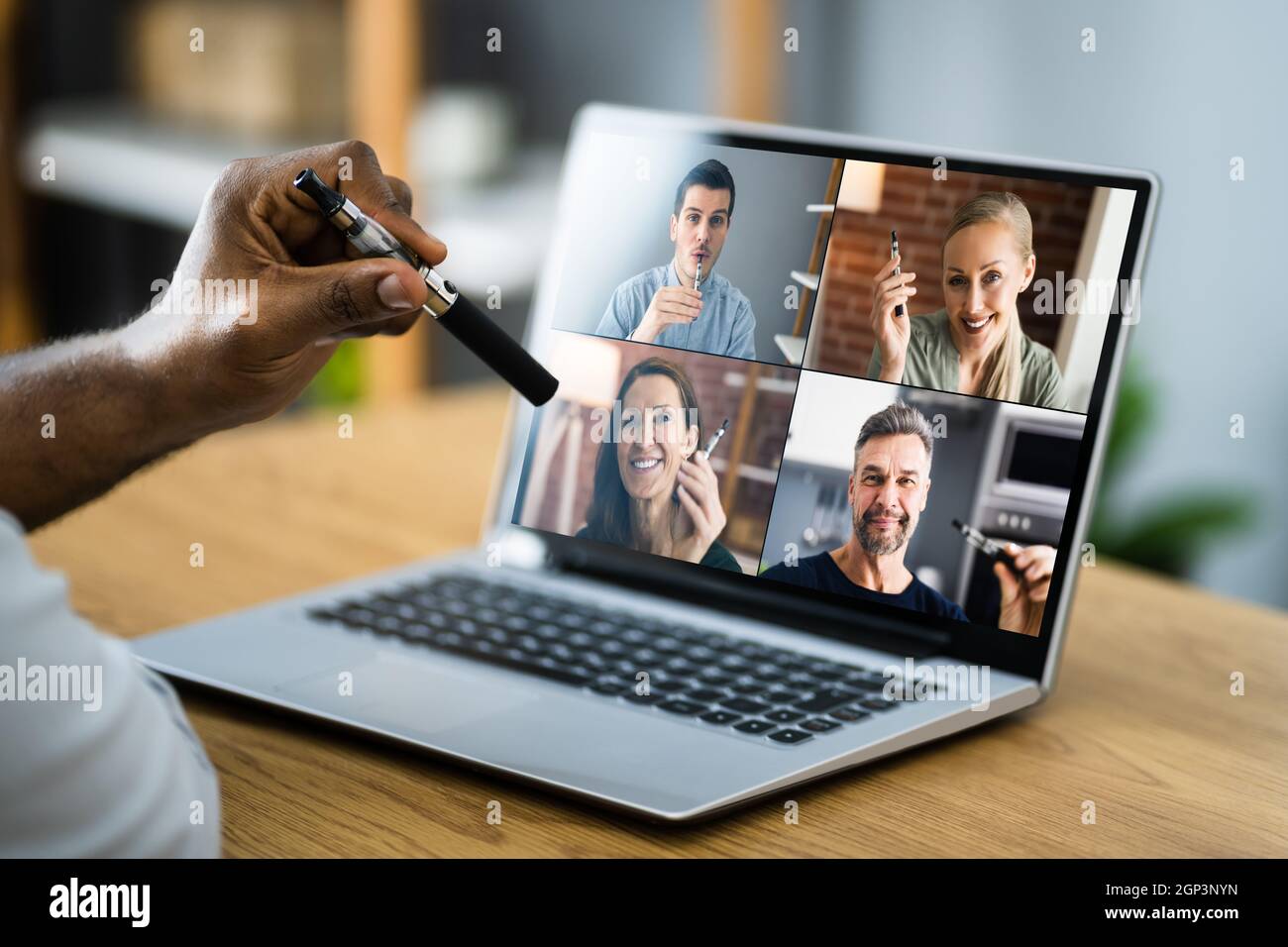 Virtual cigarette hi-res stock photography and images - Alamy