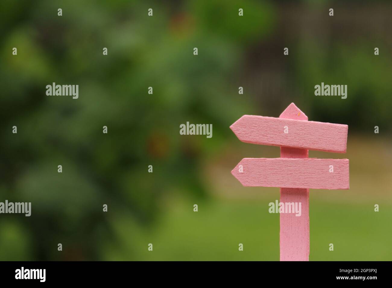 Rustic Signboard in Rural Outdoor Area Stock Photo - Alamy