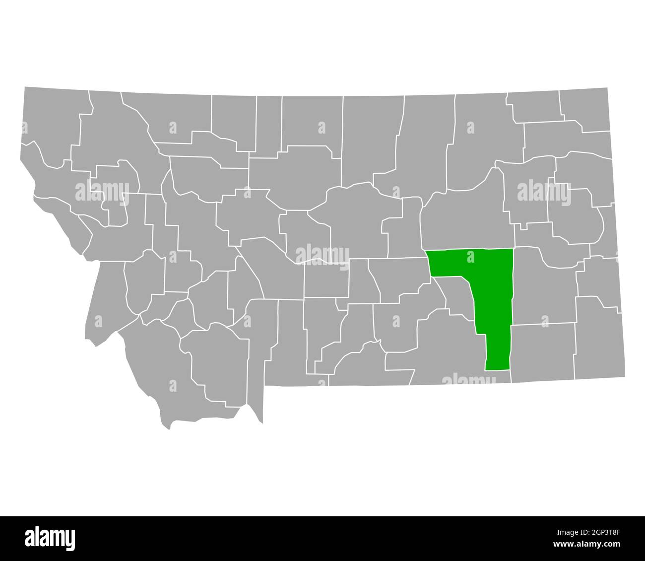 Map of rosebud Cut Out Stock Images & Pictures - Alamy