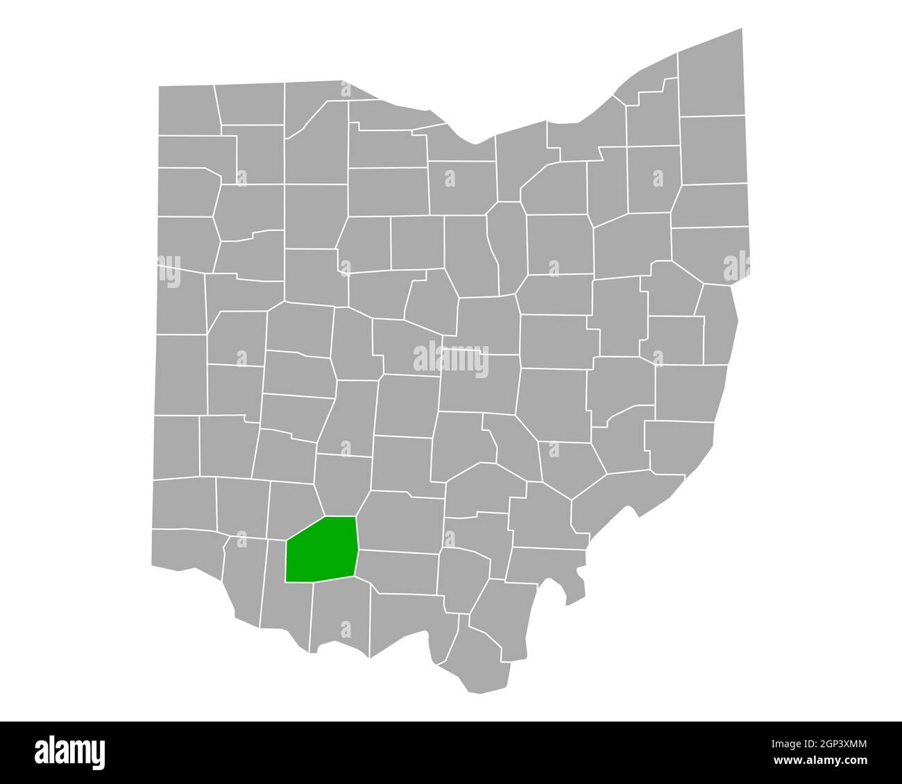 Map of highland hi-res stock photography and images - Alamy