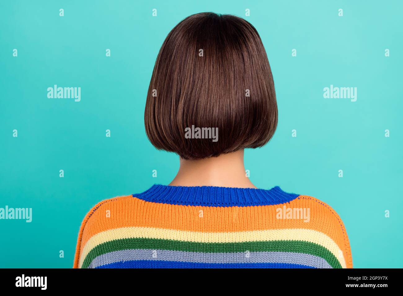 Lob Haircut Back View