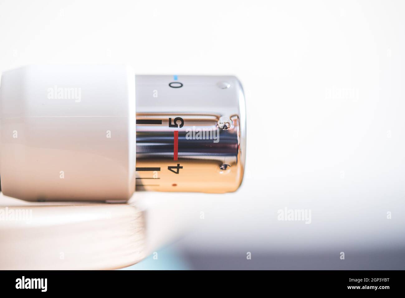 Close up picture of a heat regulator. Good indoor climate. On Stock ...