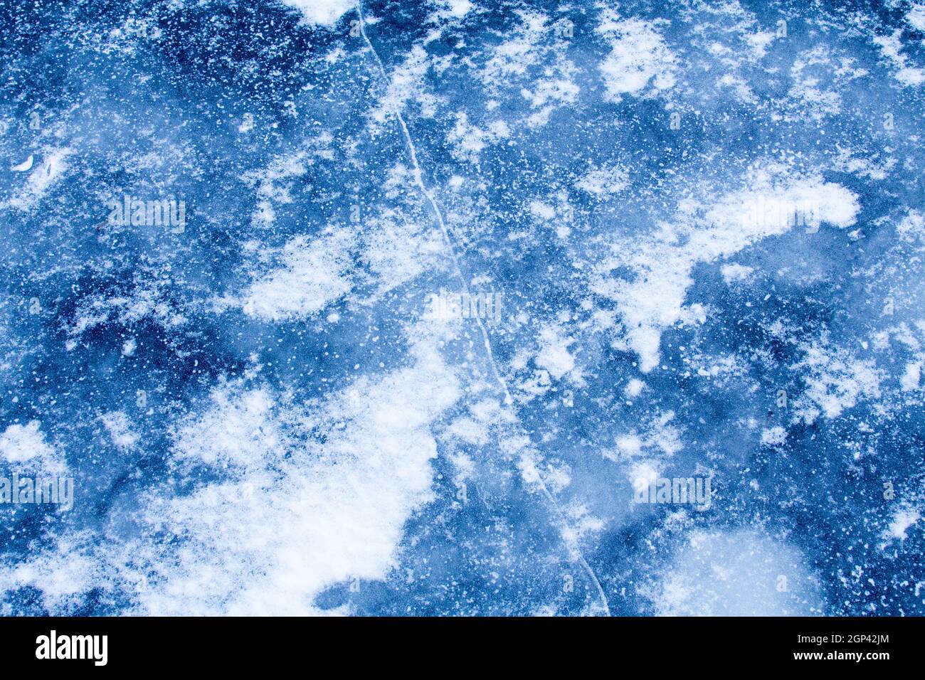 The blue ice surface with natural patterns Stock Photo - Alamy
