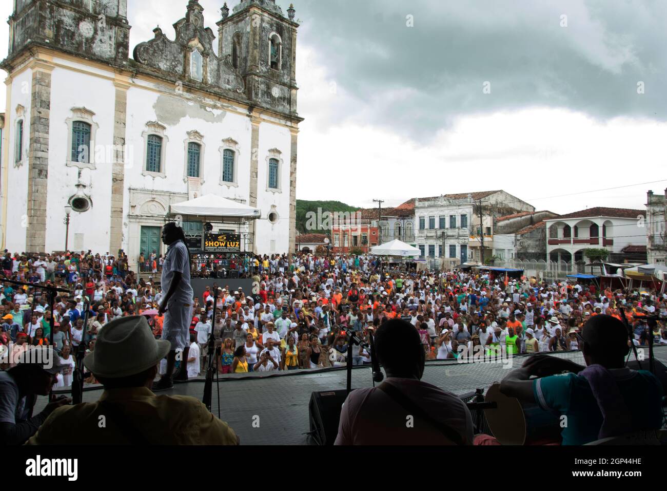 Salvador, Bahia, Brazil - February 02, : member of the candomble ...