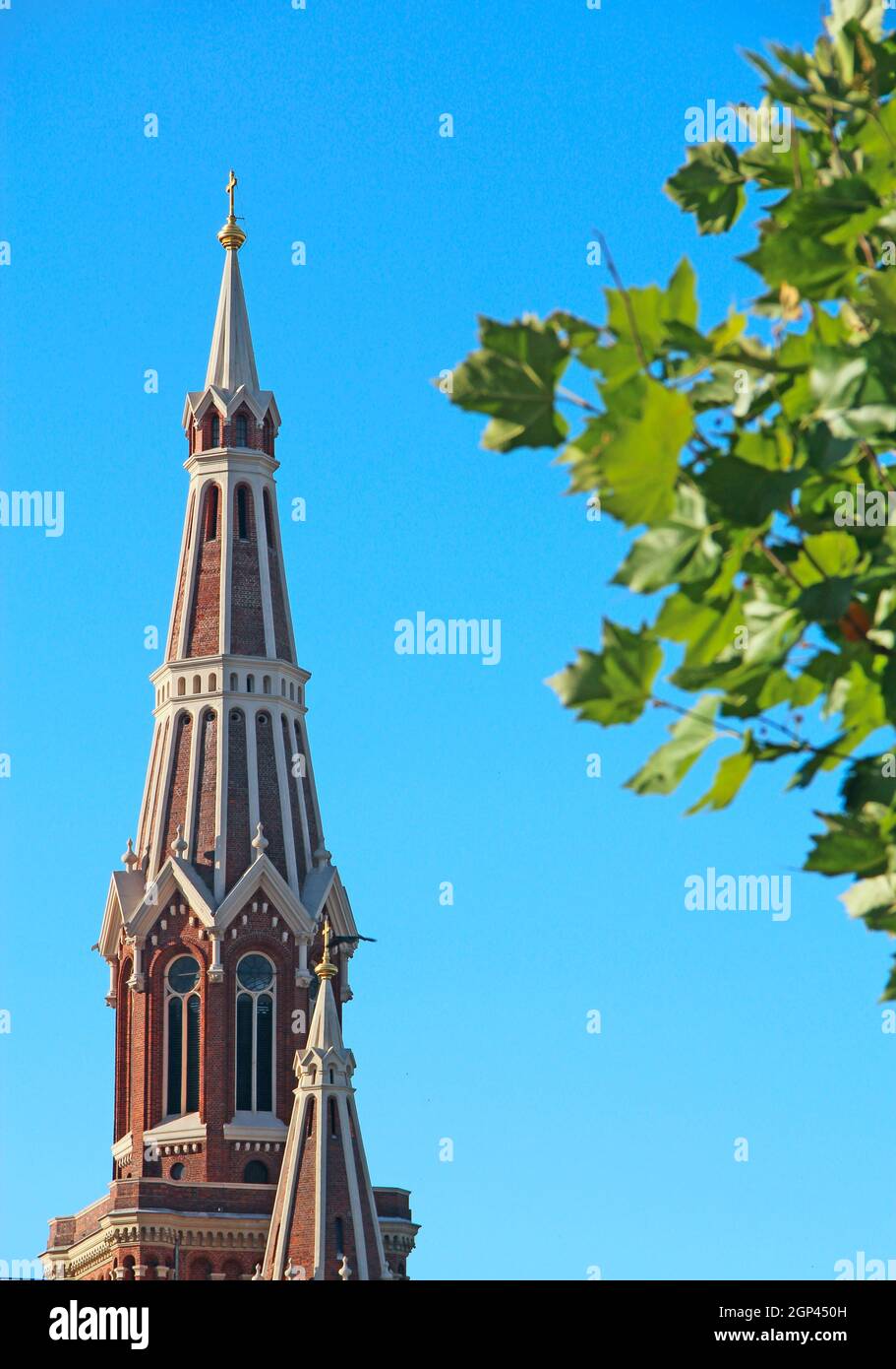 Dome of Roman Catholic church of Most Holy Name of Jesus Jesuits and ...