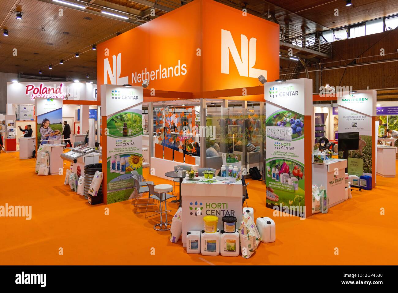 Novi Sad, Serbia - September 21, 2021: Horti Centar Farming Company at ...
