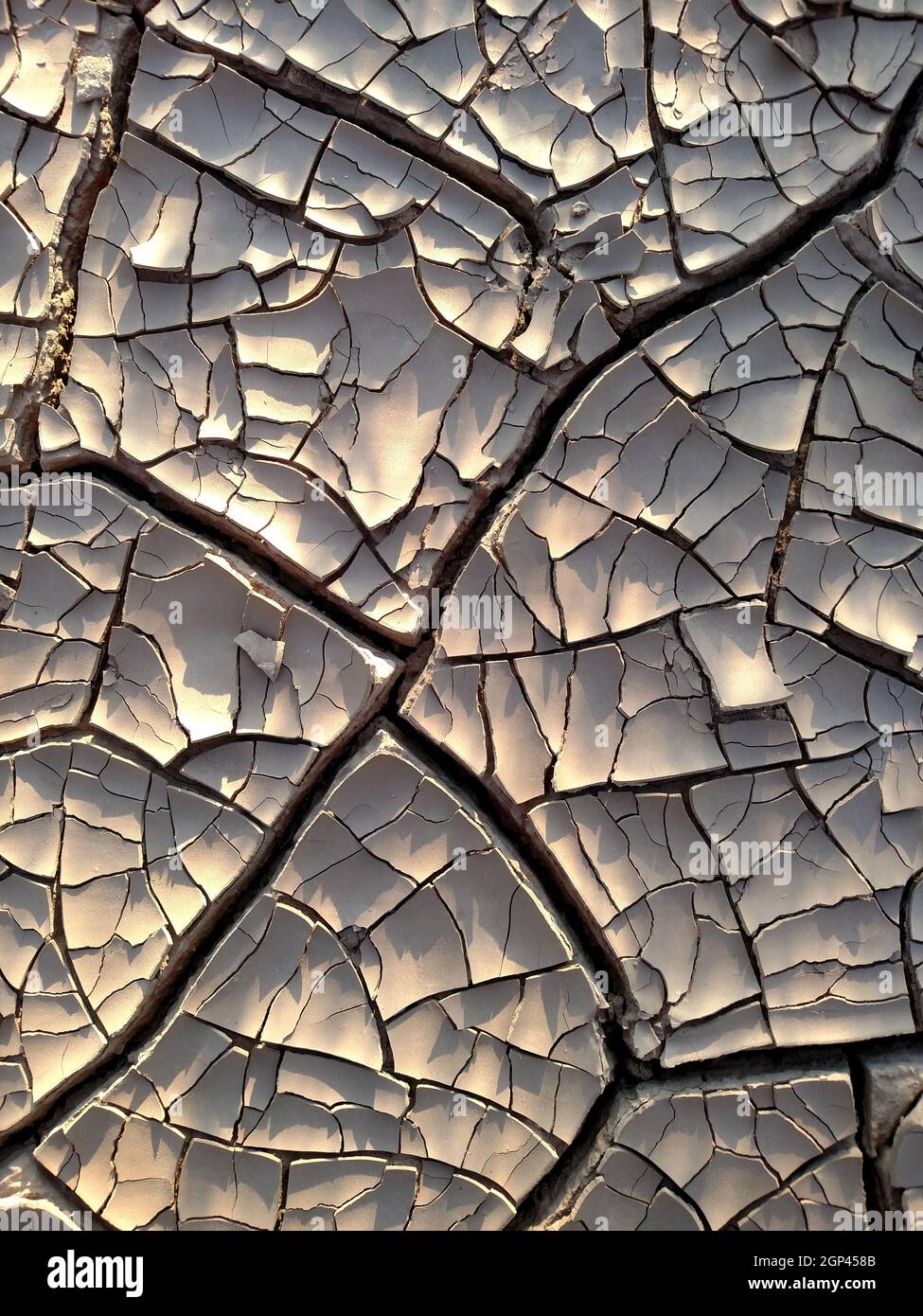 Image of cracked clay. Texture for background. Natural background for ...