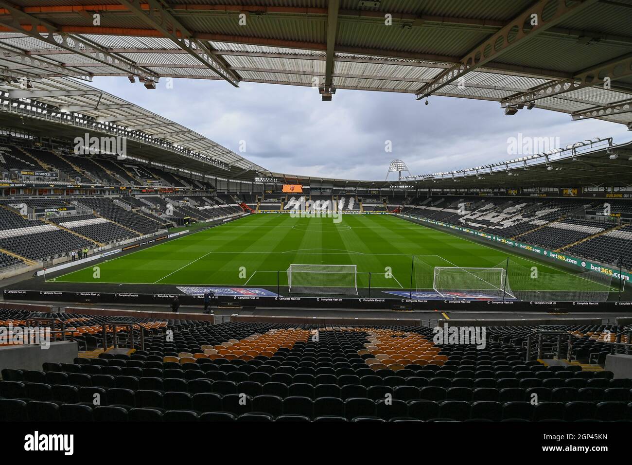 general view of MKM Stadium, Home of Hull City Stock Photo - Alamy