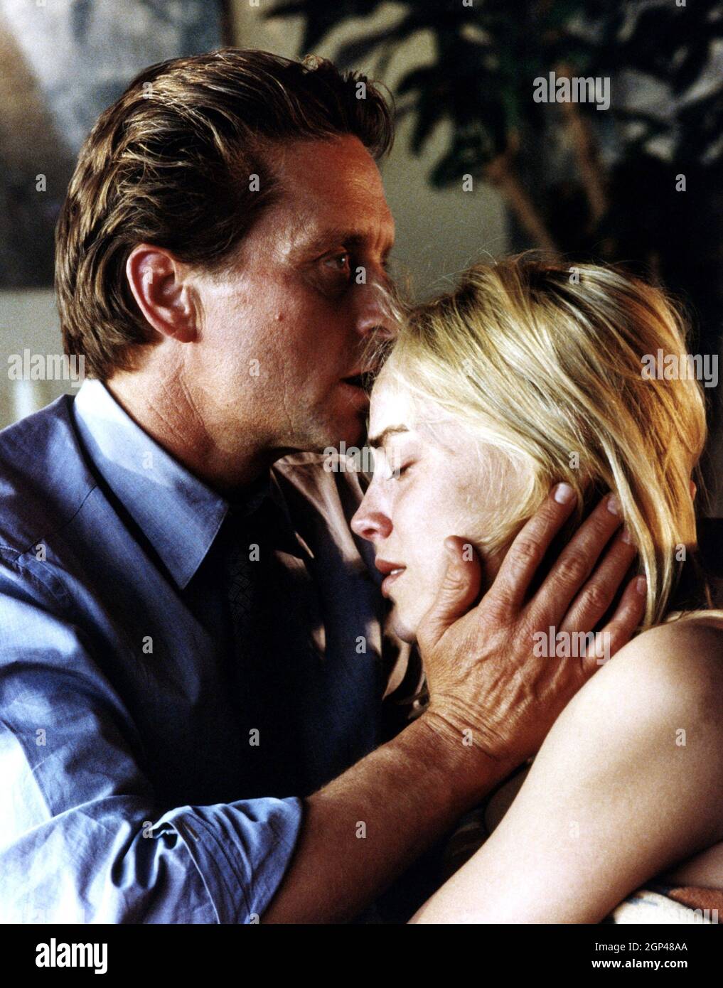 BASIC INSTINCT, from left, Michael Douglas, Sharon Stone, 1992 ...