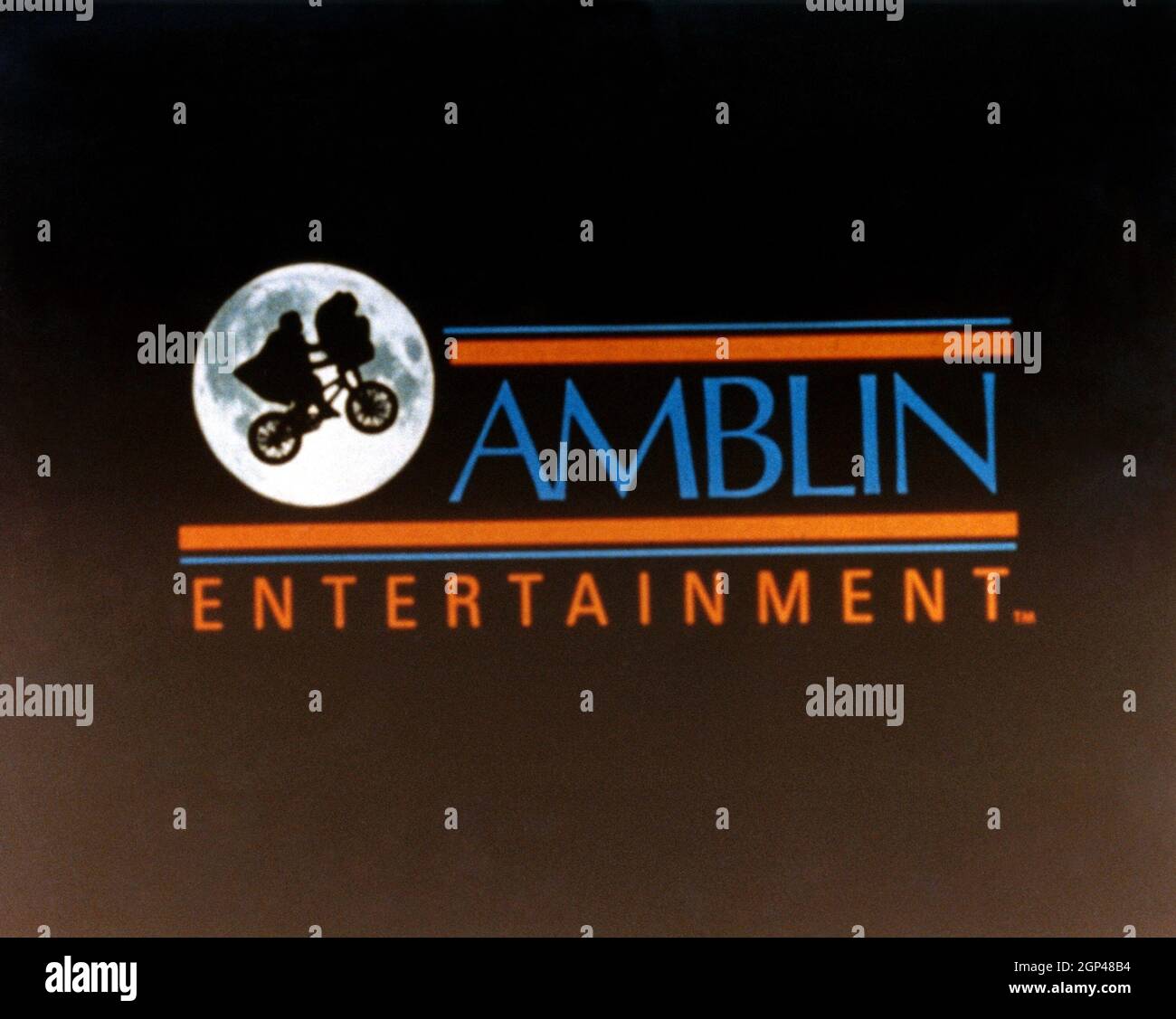 Amblin Entertainment logo, 1984. ©Amblin Entertainment/Everett ...