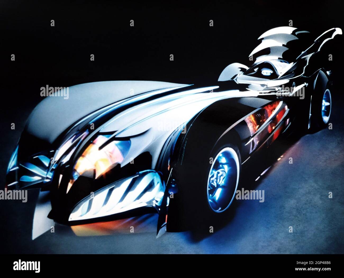 BATMAN & ROBIN, Batmobile, designed by Barbara Ling, 1997. ©Warner Bros ...