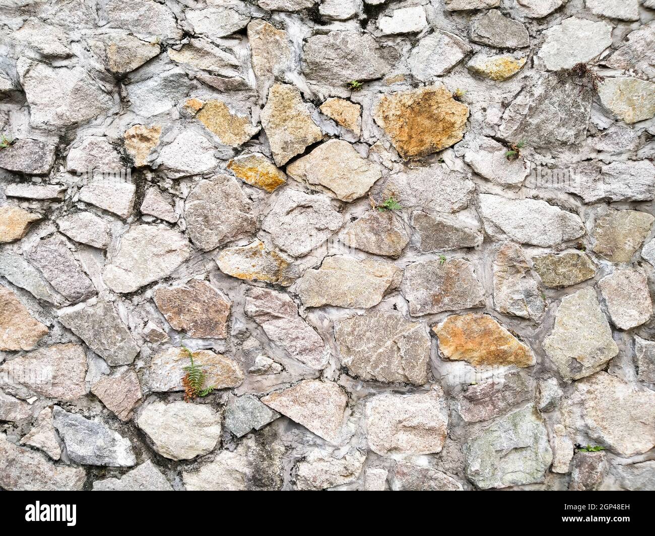 Natural stone wall texture . Old castle stone wall texture background ...