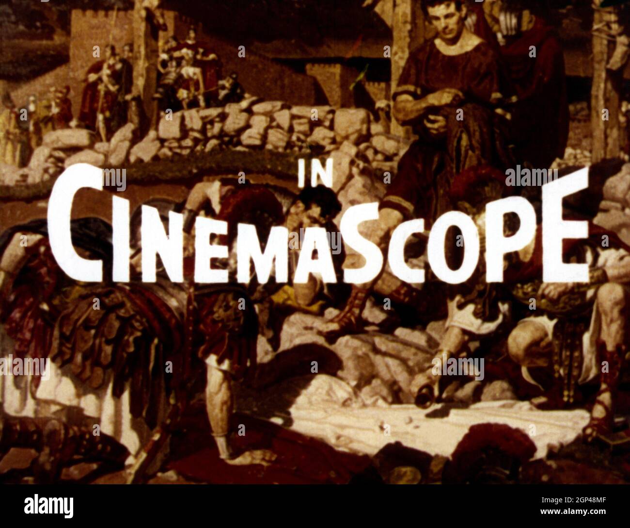 Cinemascope logo, ca. 1950s Stock Photo - Alamy