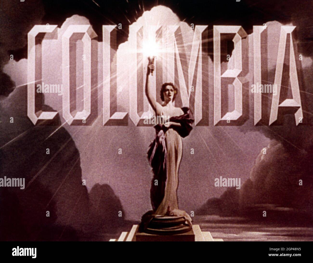 Columbia Pictures logo, ca. 1940s. ©Columbia Pictures/Everett ...