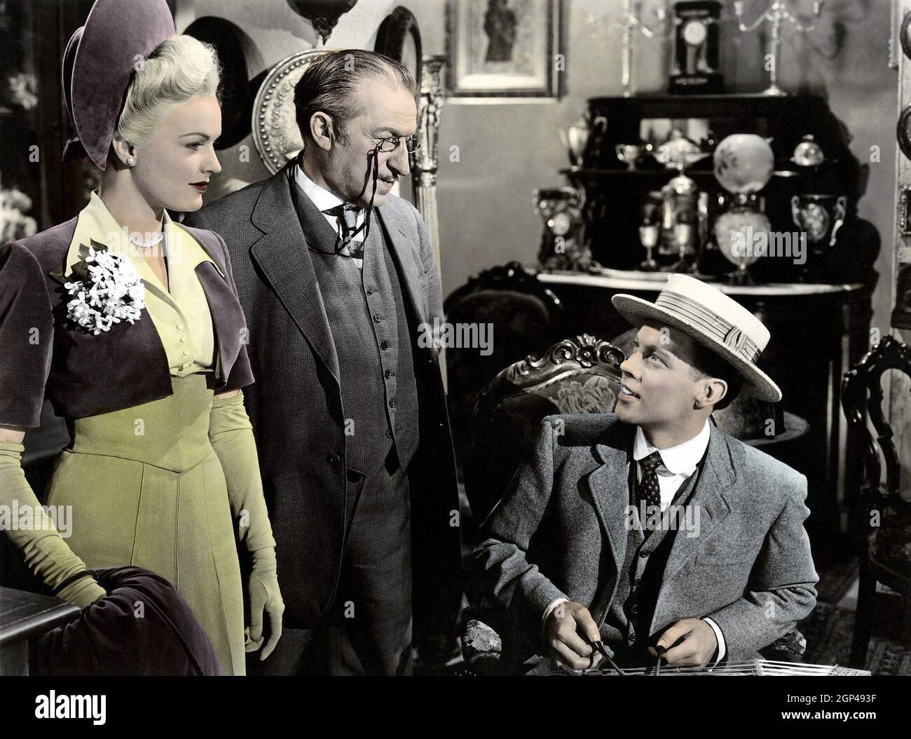 IRISH EYES ARE SMILING, from left, June Haver, Maurice Cass, Dick ...