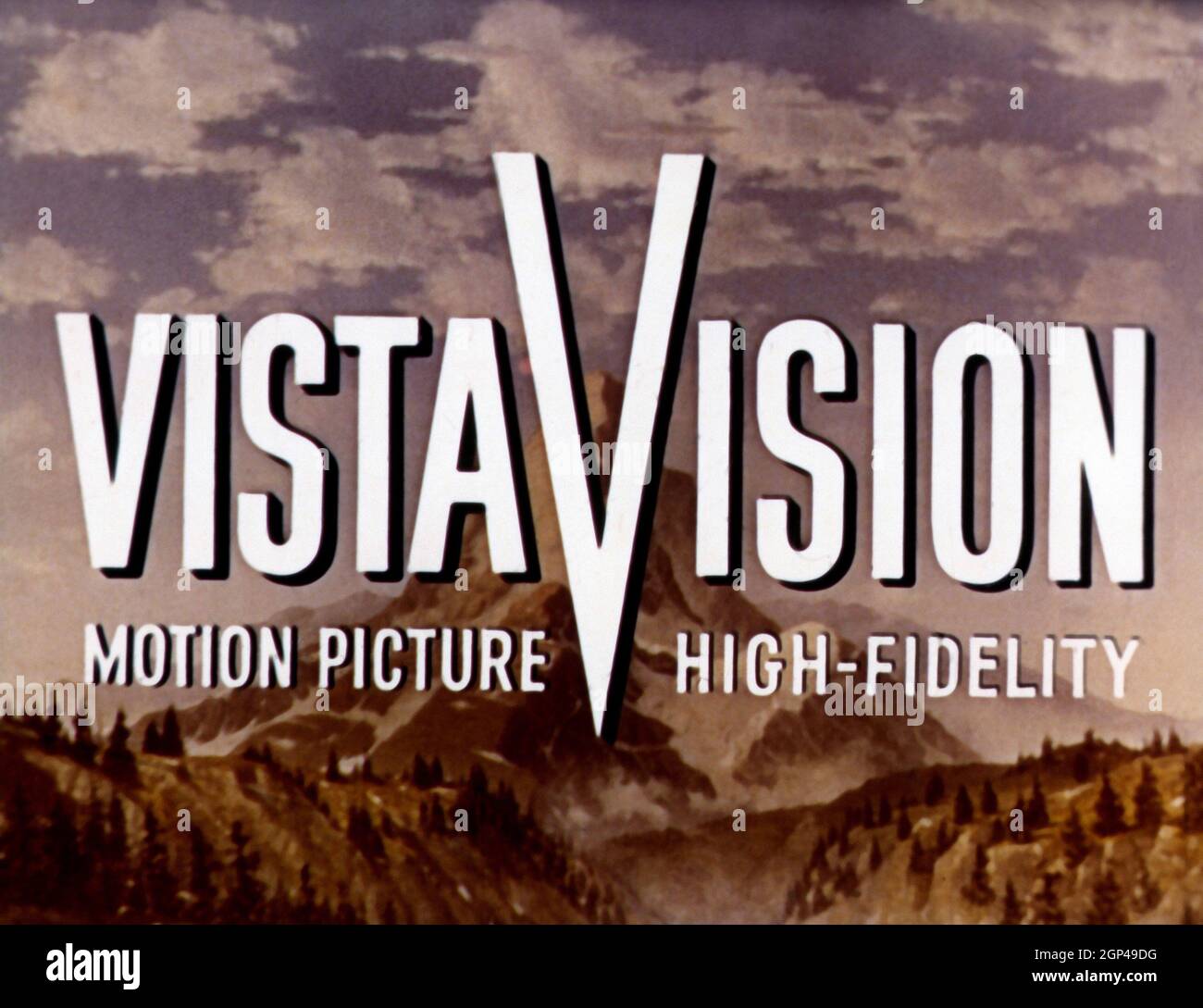 Paramount Pictures Vista-Vision logo, ca. 1954. ©Paramount Pictures ...