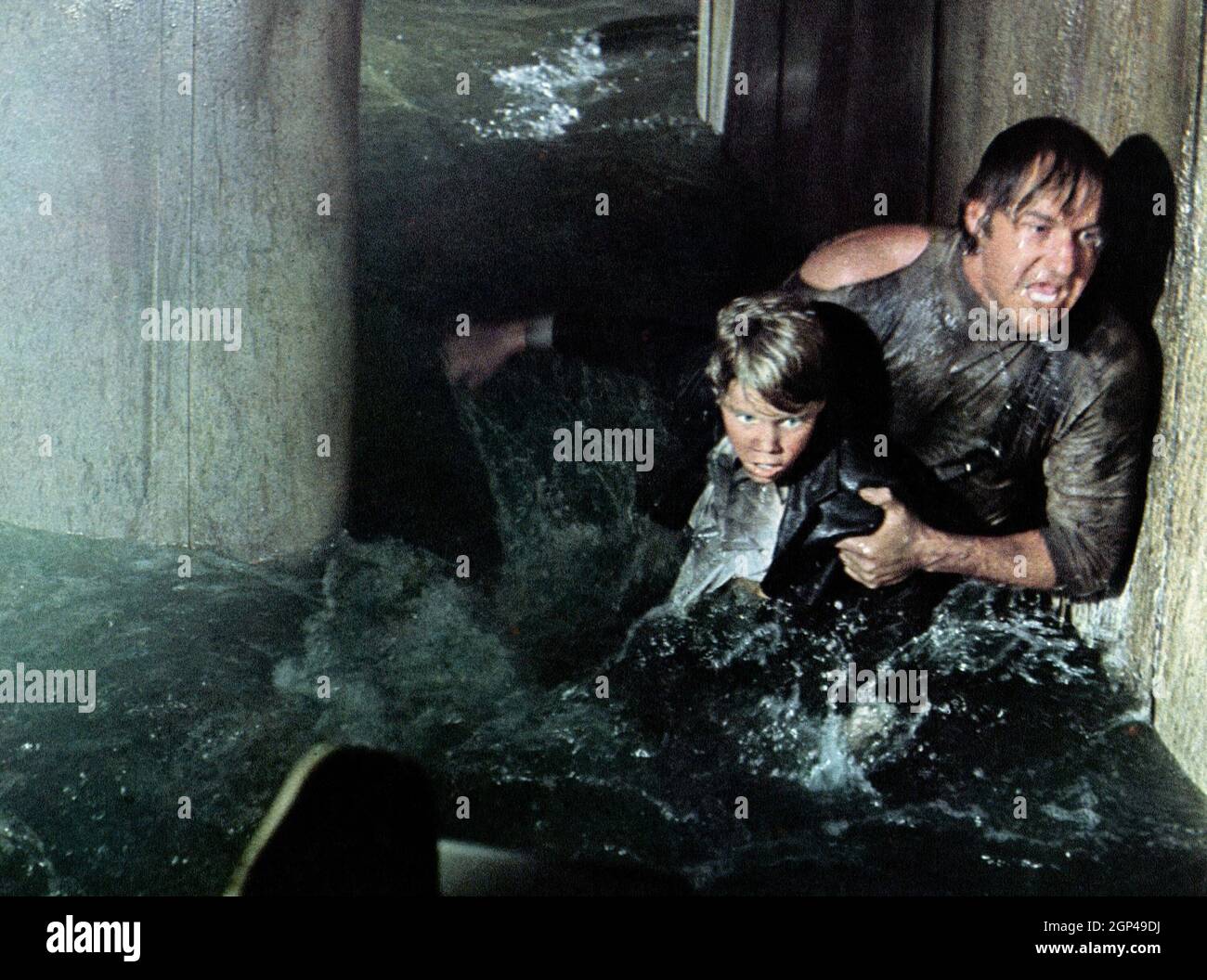 THE POSEIDON ADVENTURE, from left, Eric Shea, Gene Hackman, 1972. TM ...