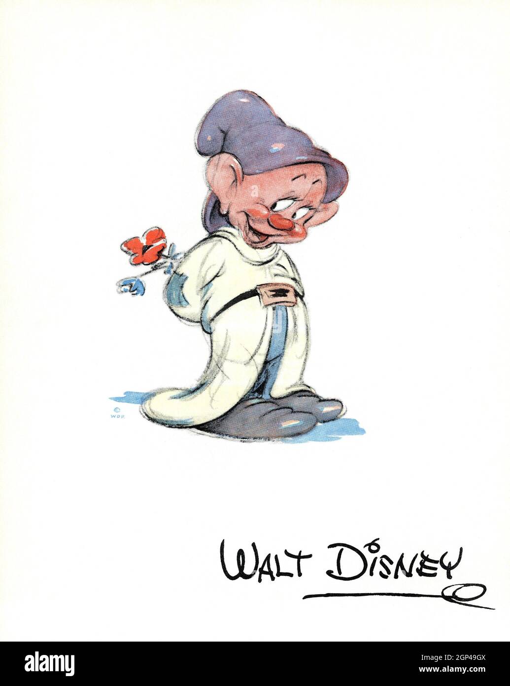 SNOW WHITE AND THE SEVEN DWARFS, Bashful (voiced by Scotty Mattraw ...