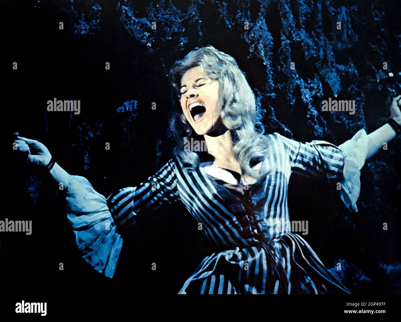 TWINS OF EVIL, (aka TWINS OF DRACULA), Luan Peters, 1971 Stock Photo ...