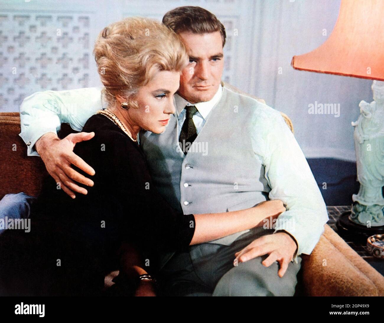 THE V.I.P.S, from left, Linda Christian, Rod Taylor, 1963 Stock Photo ...