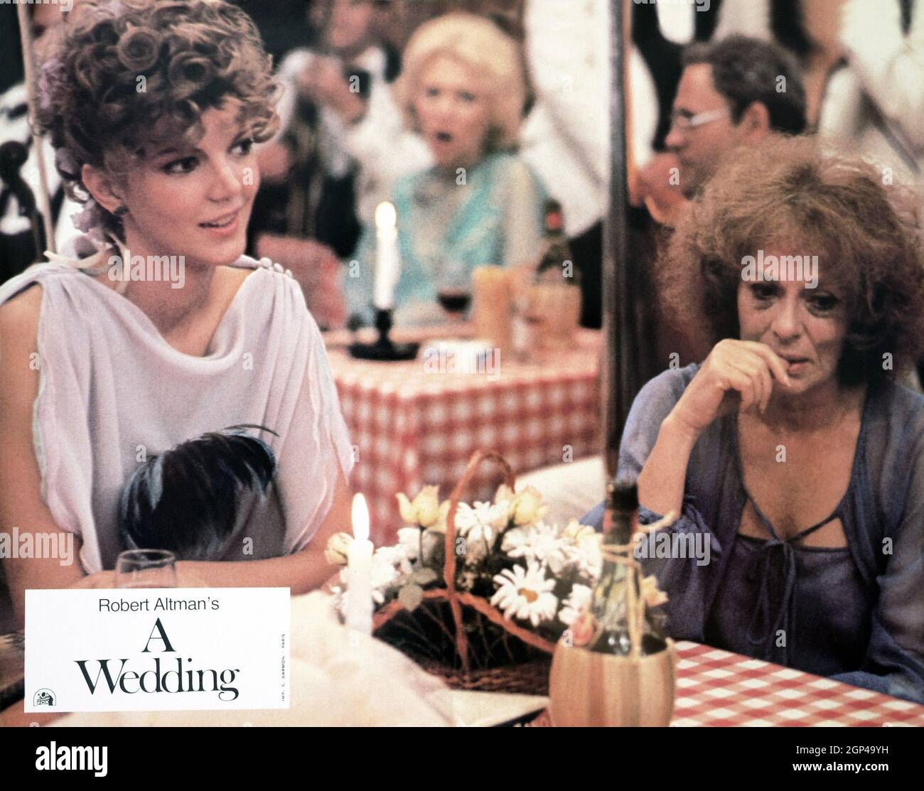 A WEDDING, US lobbycard, Viveca Lindfors (right), 1978. TM & Copyright ...