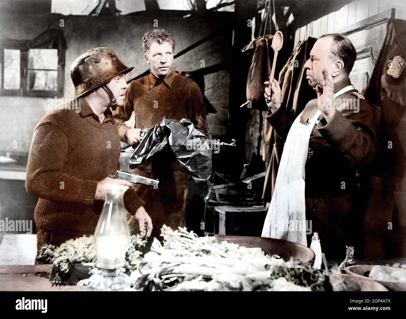 WHAT PRICE GLORY, from left, James Cagney, Dan Dailey, Louis Mercier ...