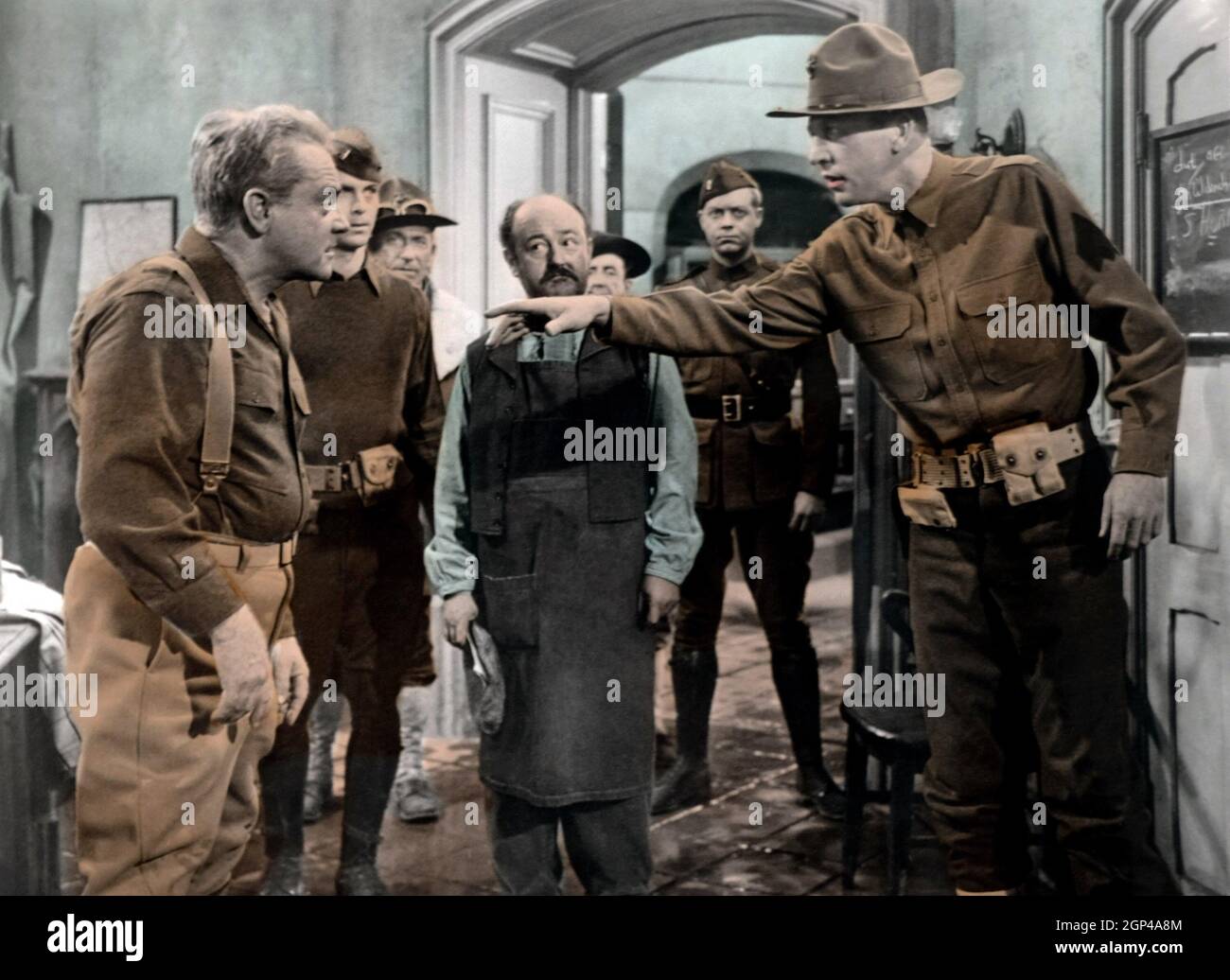 WHAT PRICE GLORY, from left, front, James Cagney, Dan Dailey, 1952. TM ...
