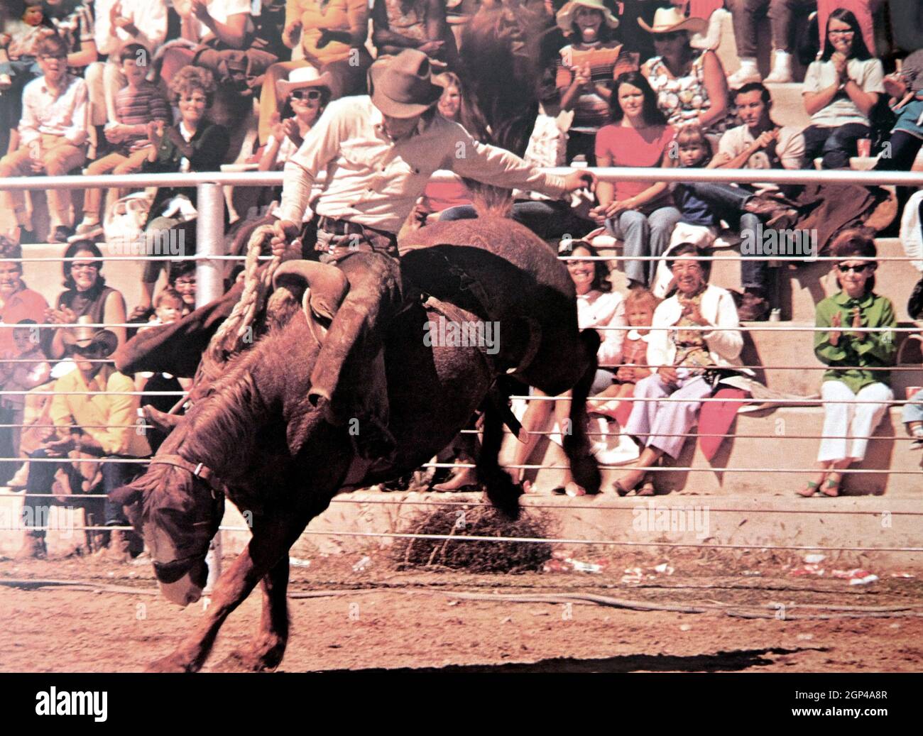 WHEN THE LEGENDS DIE, Frederic Forrest (or possibly stuntman Mickey ...