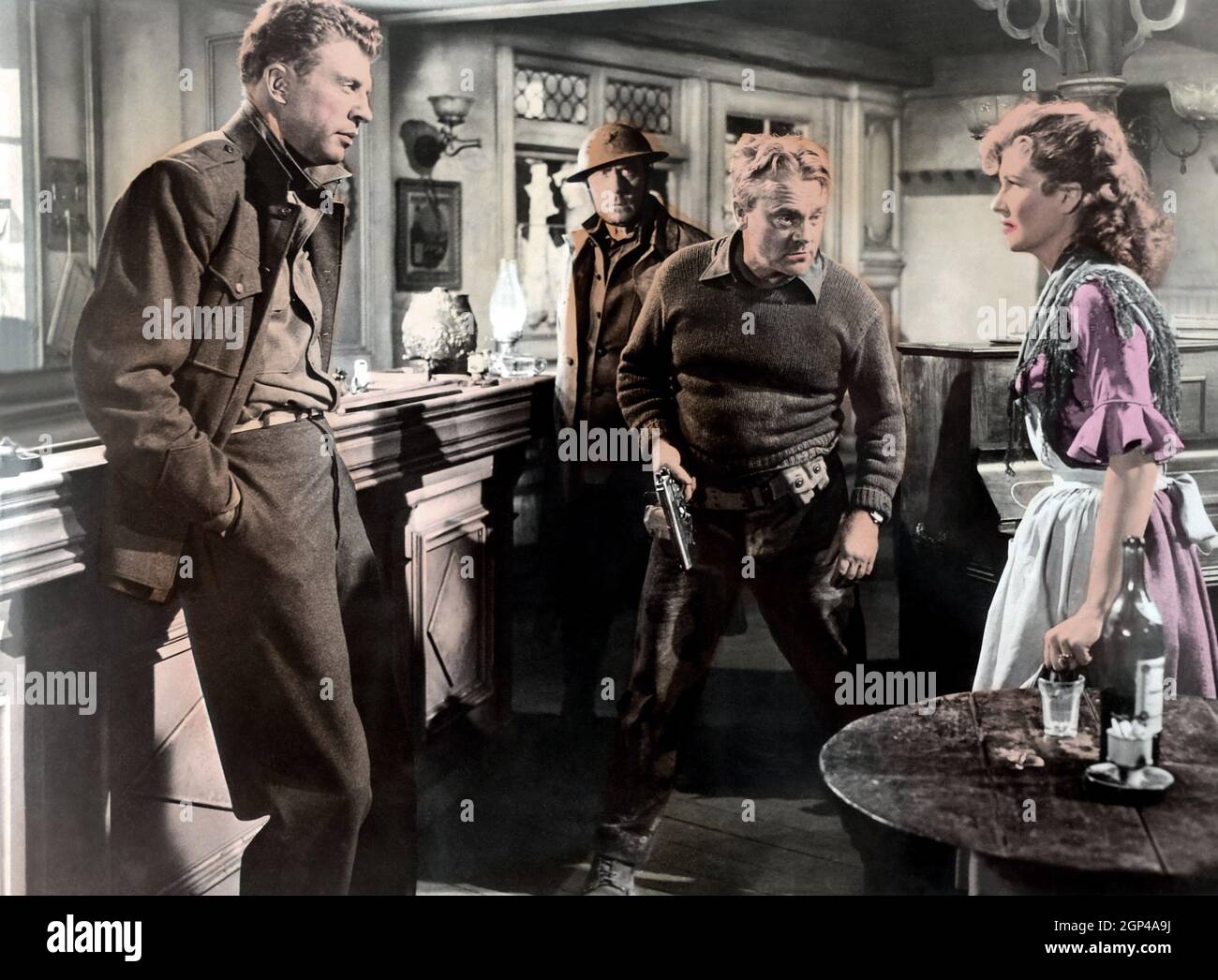 WHAT PRICE GLORY, from left, Dan Dailey, William Demarest, James Cagney ...