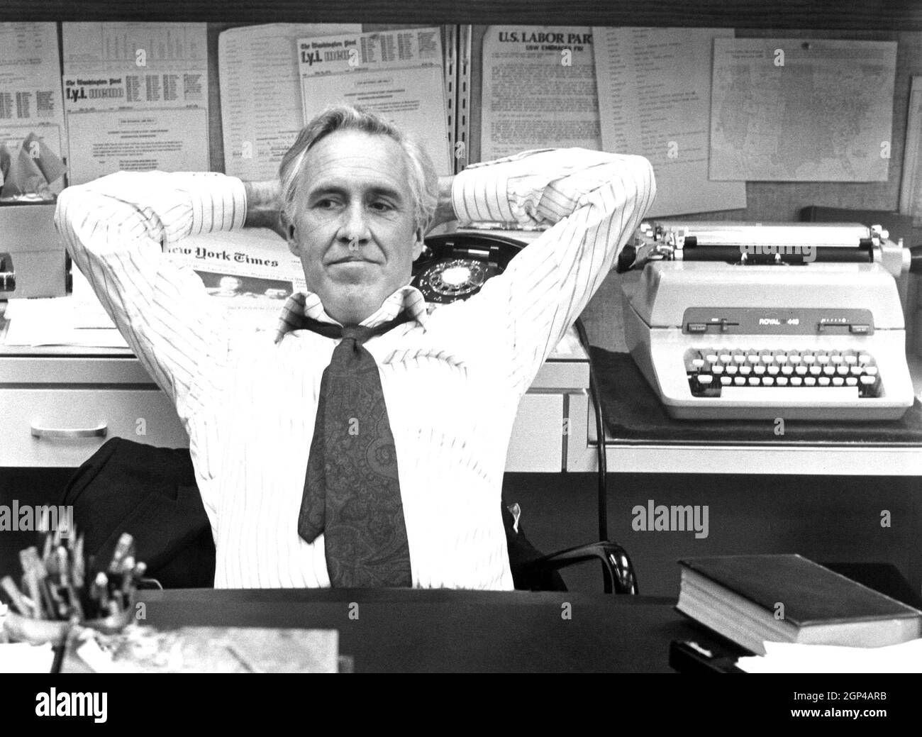 ALL THE PRESIDENT'S MEN, Jason Robards, Jr., 1976. ©Warner Bros ...