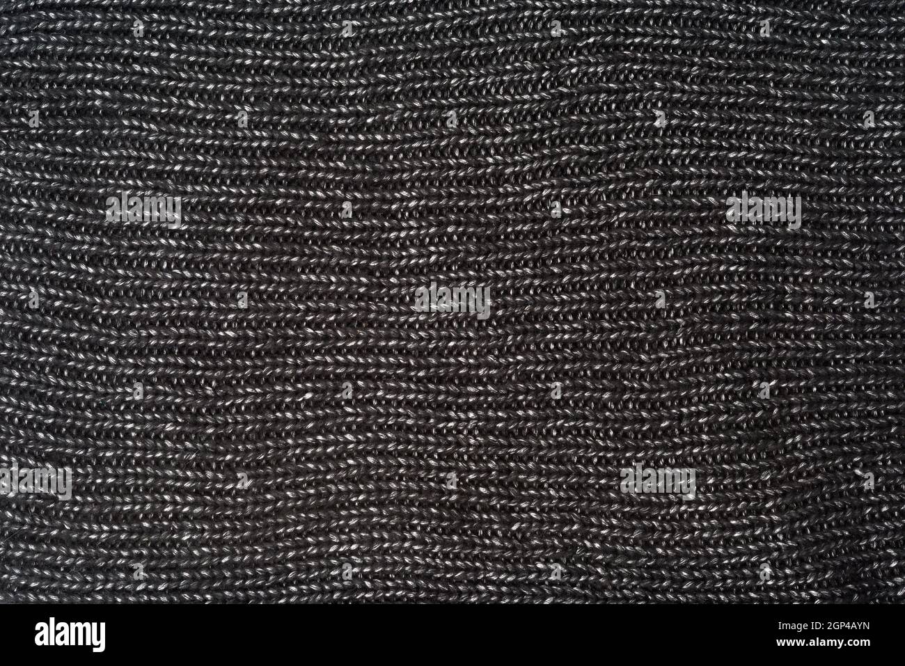 texture of black knitted woolen cloth, full frame Stock Photo - Alamy