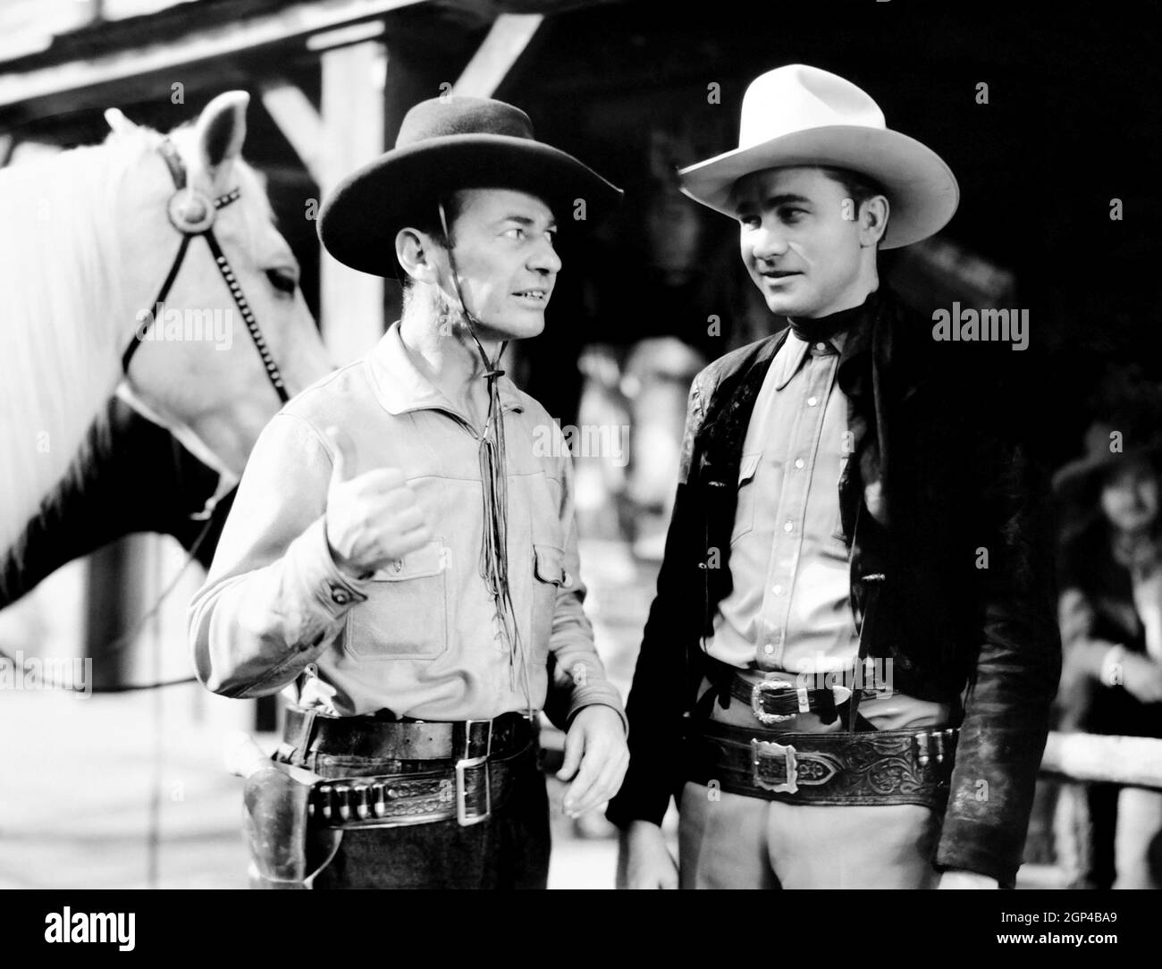 ARIZONA DAYS, from left, Syd Saylor, Tex Ritter, 1937 Stock Photo - Alamy