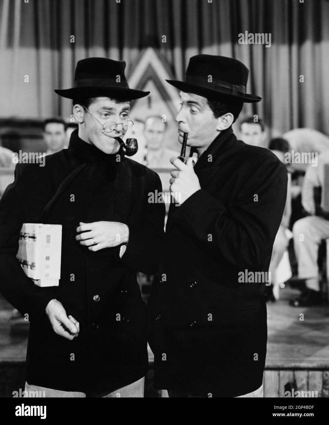 AT WAR WITH THE ARMY, from left: Jerry Lewis, Dean Martin, 1950 Stock ...