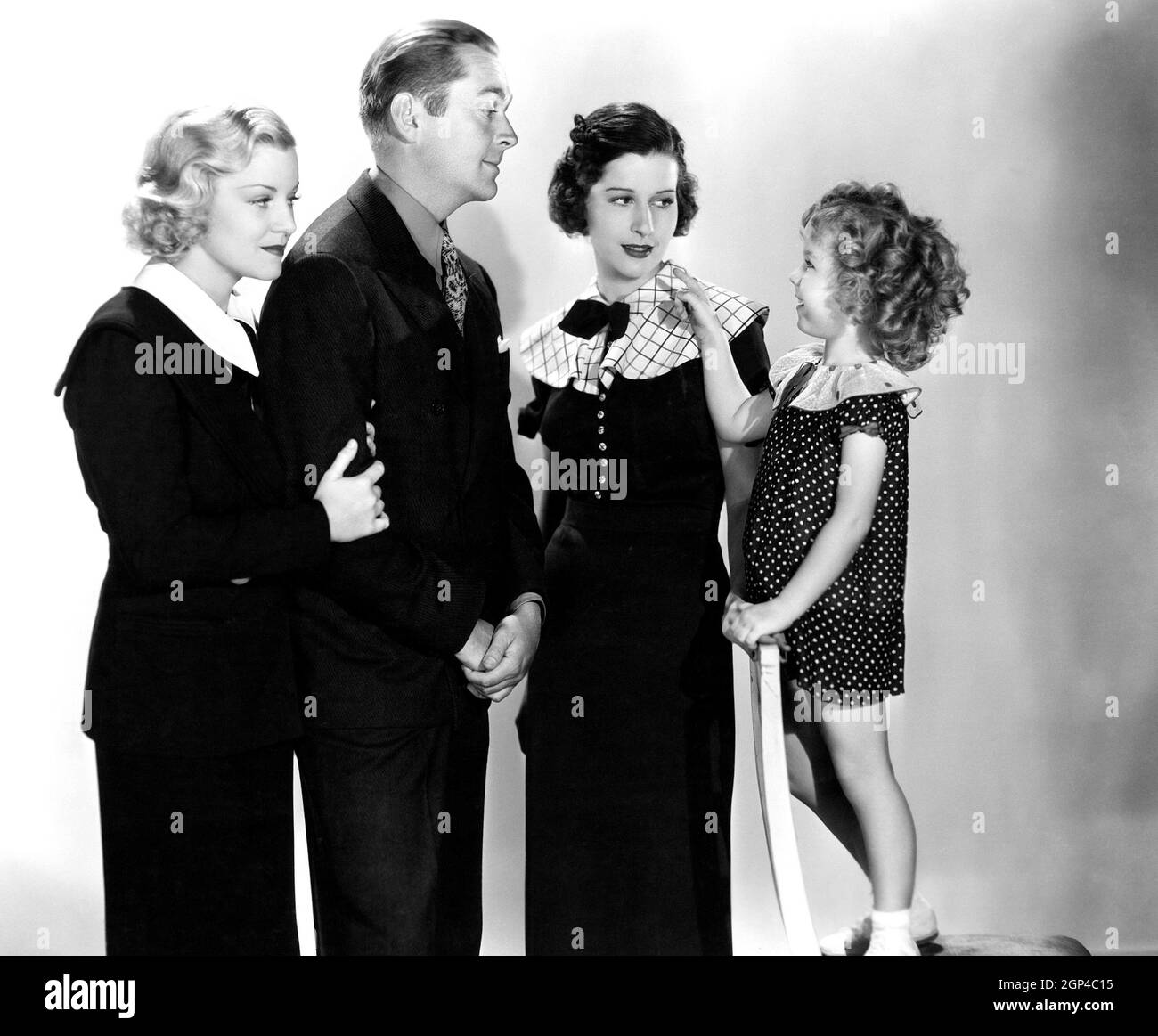 BABY TAKE A BOW, from left, Claire Trevor, James Dunn, Dorothy Libaire ...