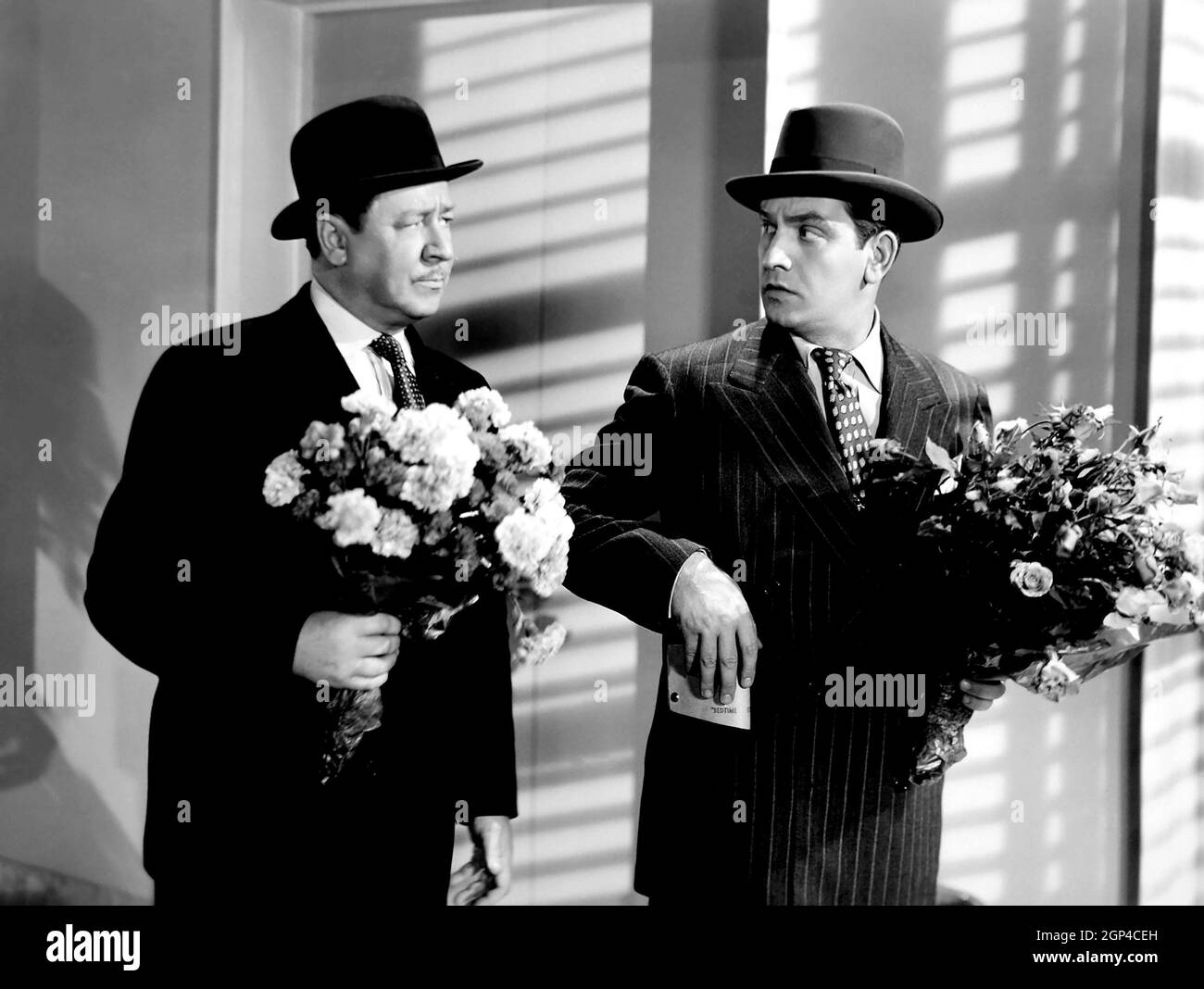 BEDTIME STORY, from left, Robert Benchley, Fredric March, 1941 Stock ...